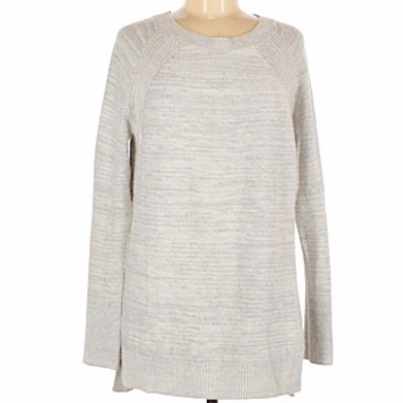 Lou & Grey | Sweaters | Lou Greysweatergray Heather Colormediumcrew ...
